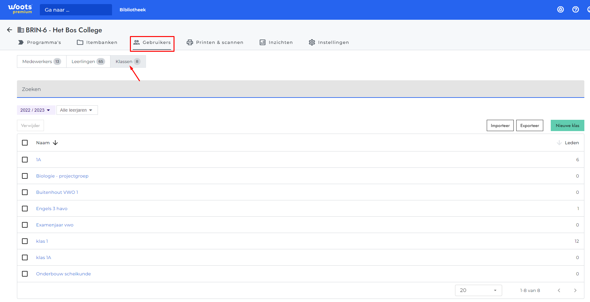Alles over Klassen – Woots